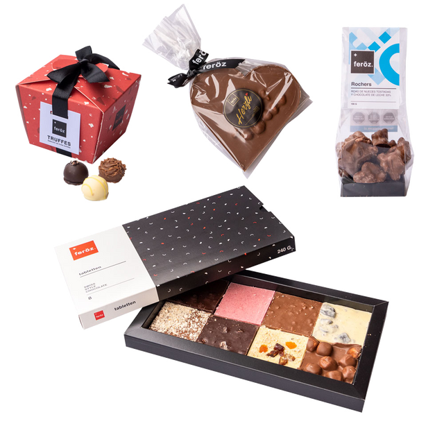 Packs de Chocolate | Chocolaterías en Chile – Feroz Chocolates